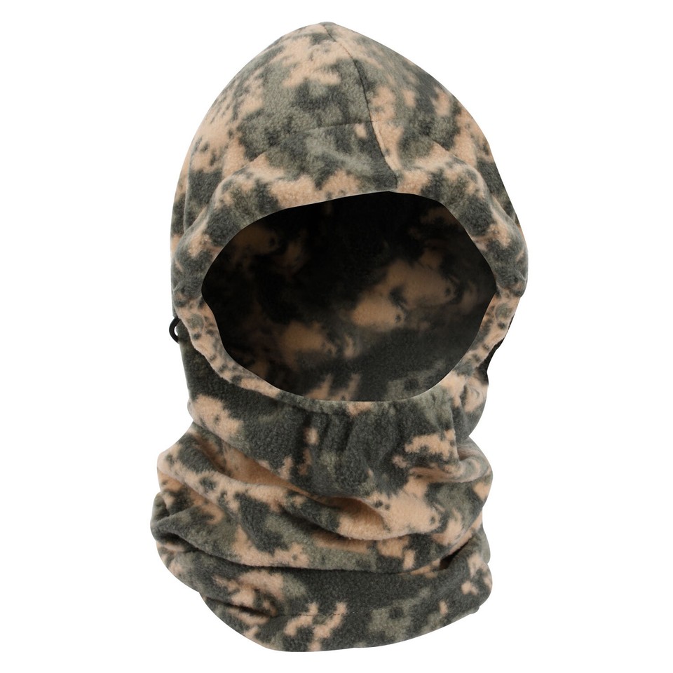 Polar Fleece Adjustable Balaclava Cold Weather Comfy Head & Neck Warmer ...