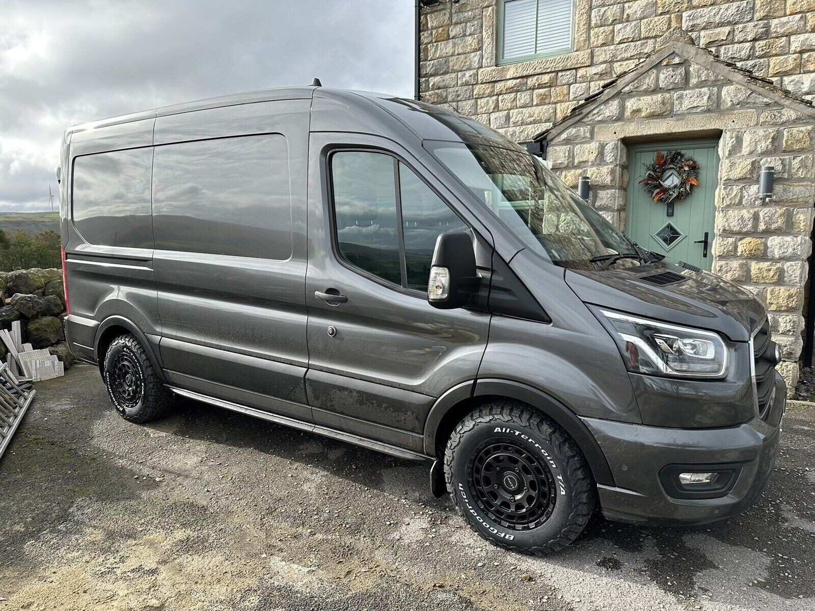 17" Swamper Alloy Wheels Volkswagen Crafter 5 Stud + BF Goodrich Tyres ...