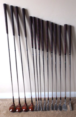 Wilson Sam Snead Blue Ridge 2-SW Iron Set , Putter & 1 , 2 , 3 & 4 Wood ...