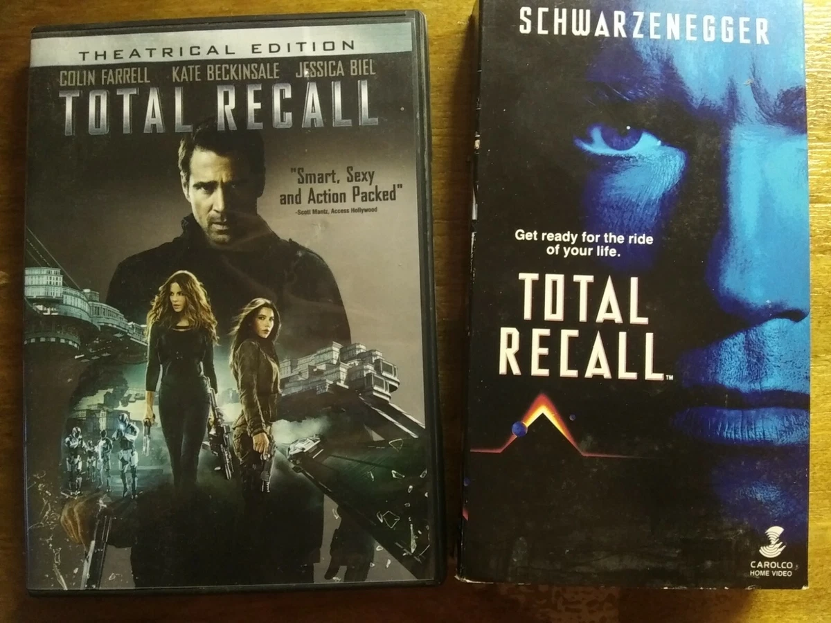 Total Recall 1990 Dvd Cover