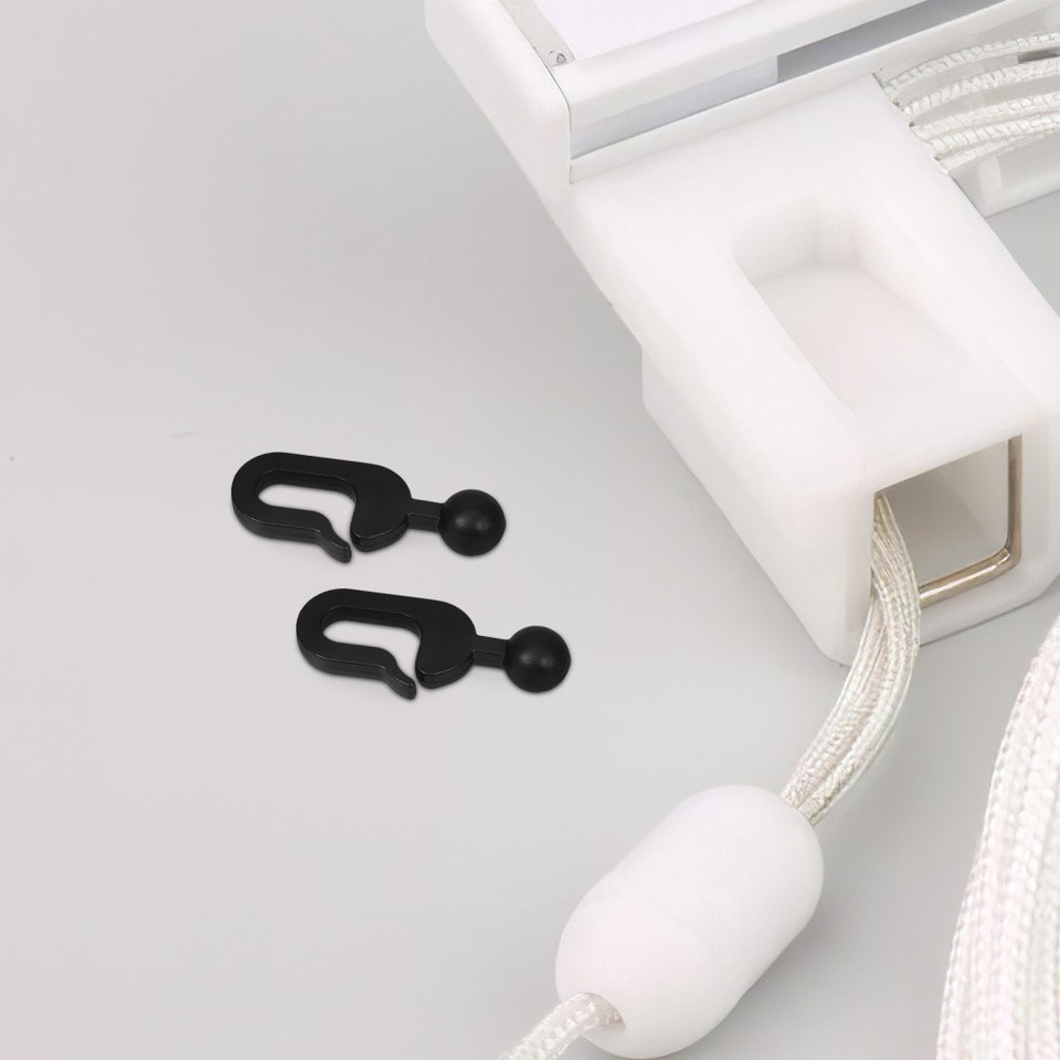 100 Pcs Plastic Gazebo Curtain Hooks for Outdoor Camping Sunshade ...