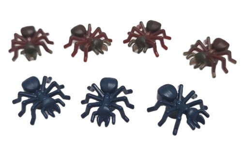 Lego Ant Animal Lot - 7 Dark Blue & Marbled Trans Brown Indiana Jones ...