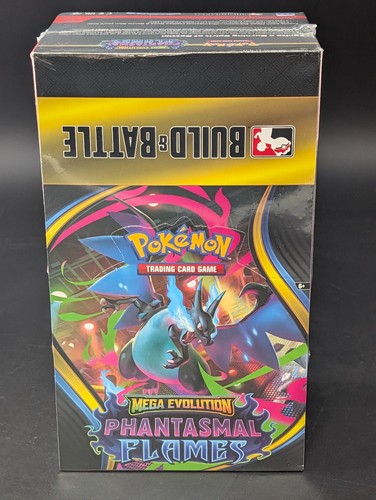 Pokemon TCG Phantasmal Flames - Build And Battle Display Sealed (10 ...