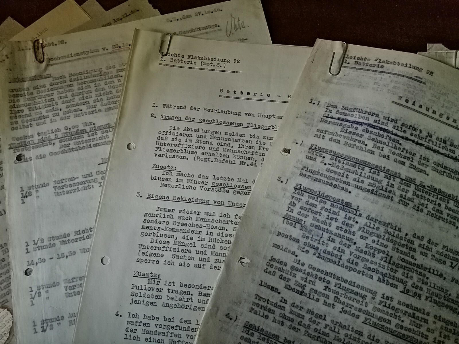Original WW2. German / Third Reich documents / German World War 2 ...