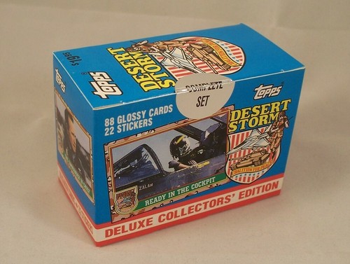 DESERT STORM Deluxe Collector's Edition Factory Sealed Set | eBay