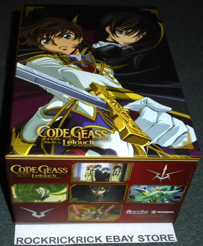 CODE GEASS LELOUCH OF THE REBELLION VOL 1-6 DVD BOX SET ANIME REGION 2 ...