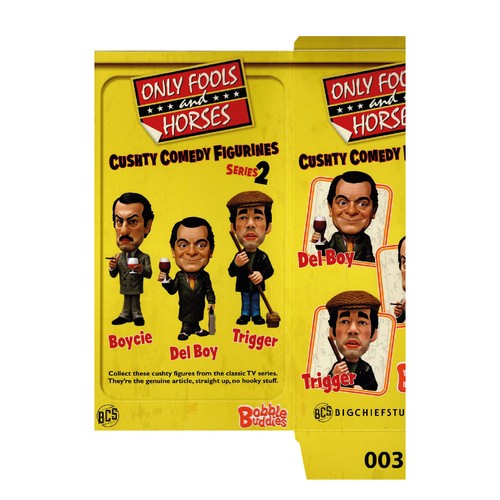 Only Fools and Horses Bobble Head Figures Set of 3 - Del Boy, Trigger ...