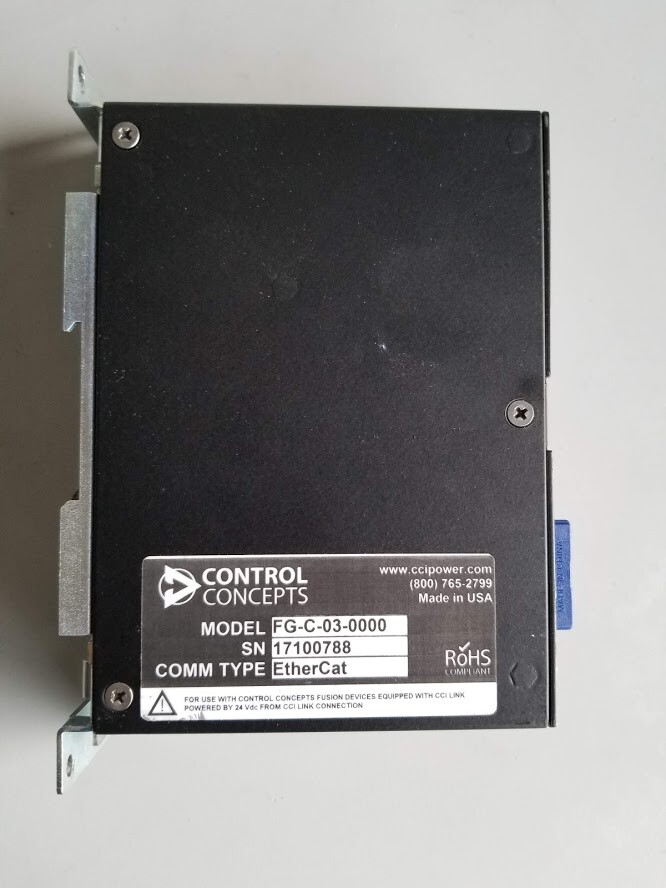 Control Concepts FG-C-03-0000 Connect Module Fieldbus Gateway | eBay