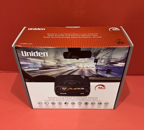 UNIDEN R4 Extreme Long-Range Laser/Radar Detector + GPS Red Light ...