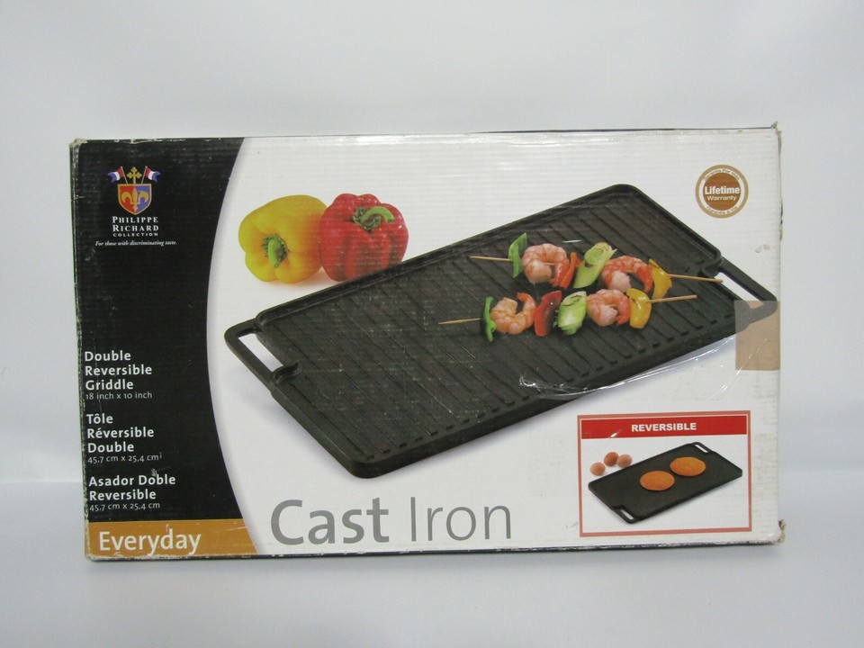 Phillipe Richard Cast Iron Griddle | eBay