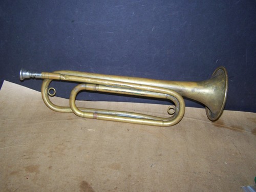 Antique BRASS Bugle-Brevete S. G. D. G. grand prix Early 1900’s Paris ...