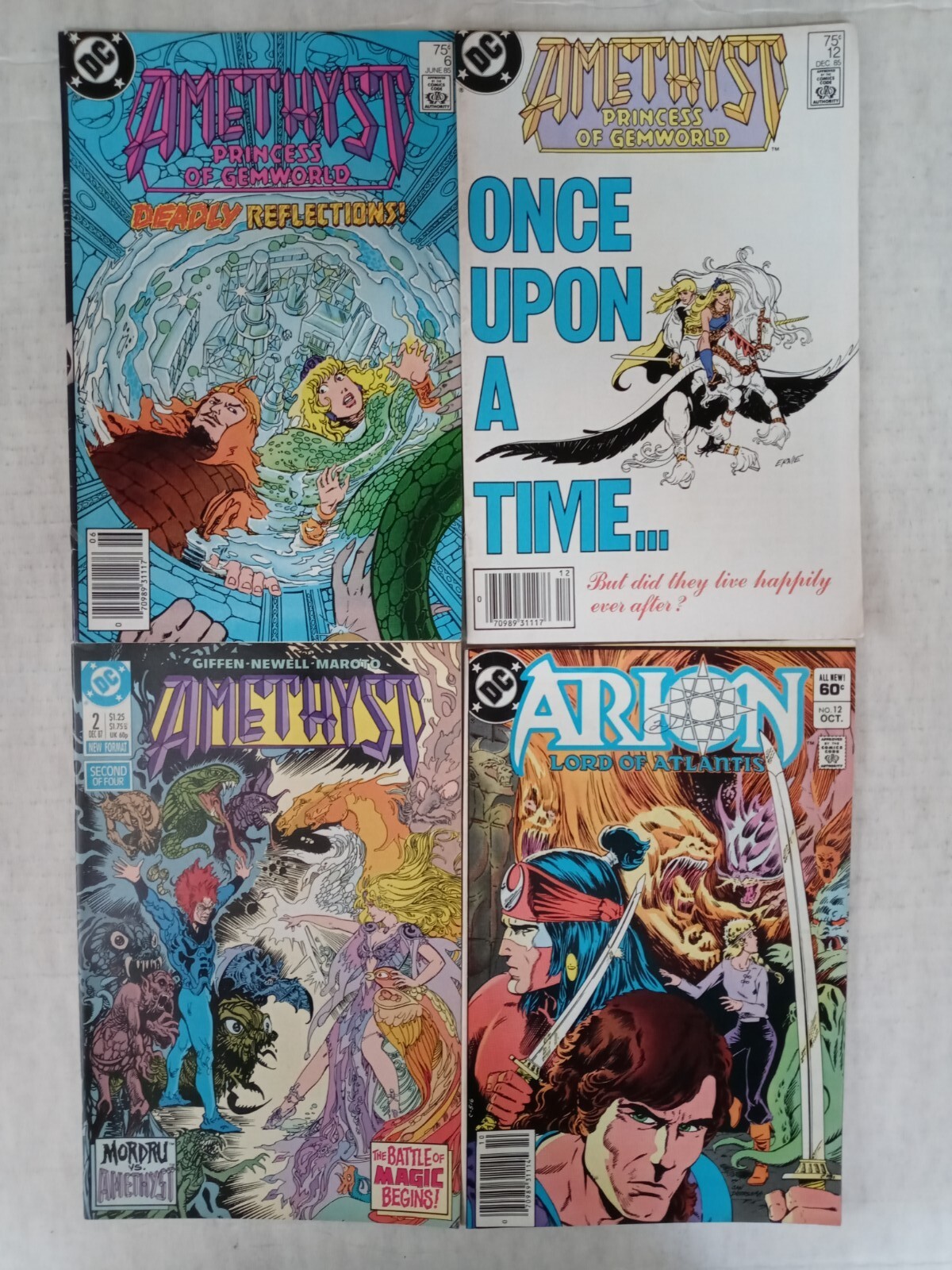 Sword Of Sorcery, Claw 1, Beowulf 1, Arak 1 Lot Of 60 DC Vintage Comics ...