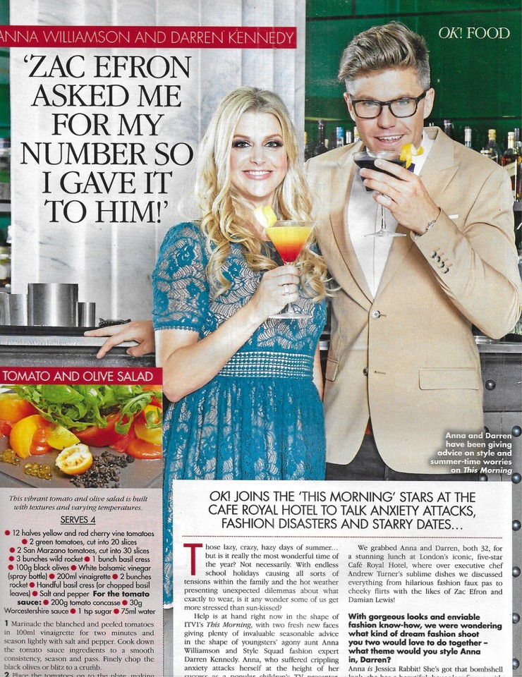 OK Magazine Helen Flanagan Ruth Langsford Danielle O'Hara Johnny Depp ...