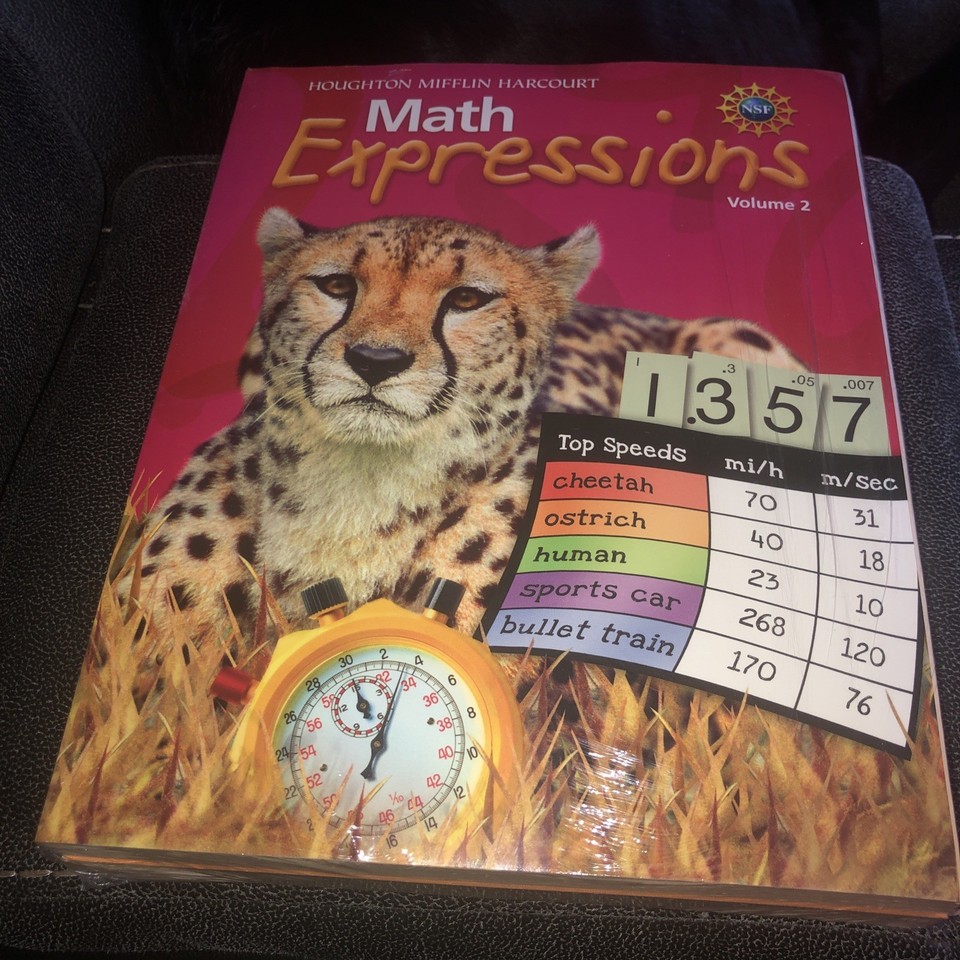 Math Expressions Student Activity Book Consumable Collect.. Volume 1 ...