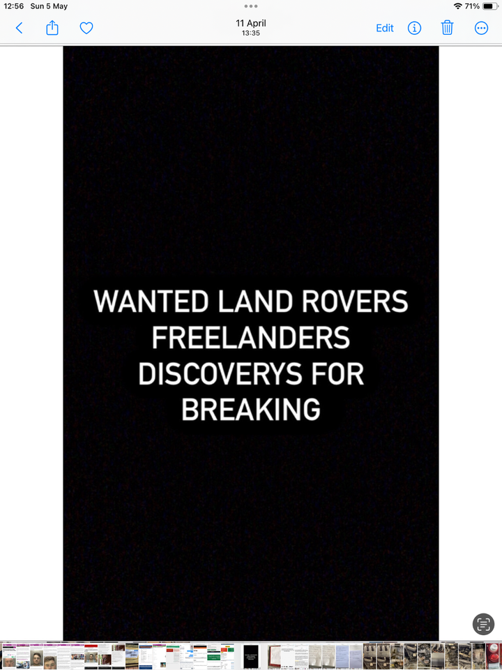 2x Clear Side Indicator LED Repeater Light For Defender Discovery 2 ...