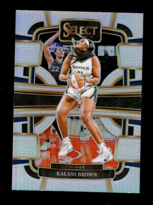 2024 SELECT WNBA CONCOURSE SILVER PRIZM #10 KALANI BROWN WINGS | eBay