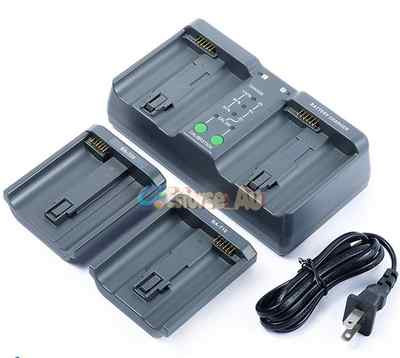 MH-26 Charger For Nikon D5 D4 D3S D3X D3 Canon 1DX 1Ds MarkIII 1D Mark ...