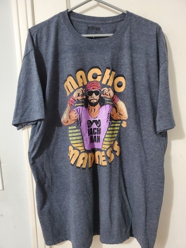 Macho Madness Randy Savage Tee Shirt Size 2XL XXL WWE WWF | eBay