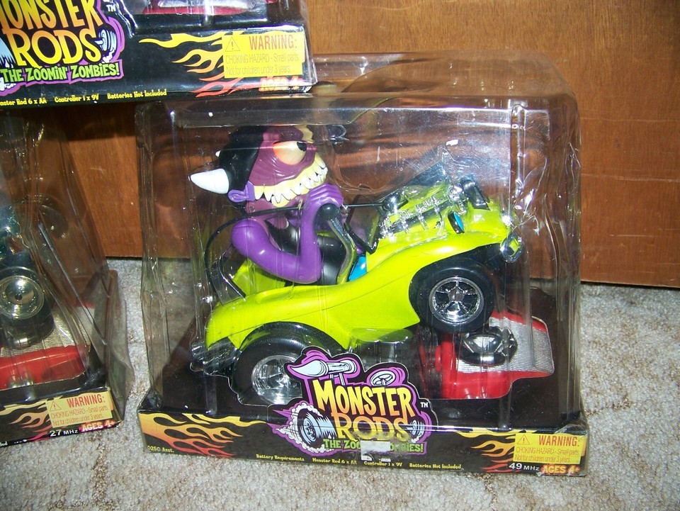 ratfink rat fink monster rods wowwee ed roth RARE RC COMPLETE SET! | eBay