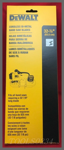 DEWALT DW3986C 14/18 TPI Portable Band Saw Blade - 3 Pack for sale ...