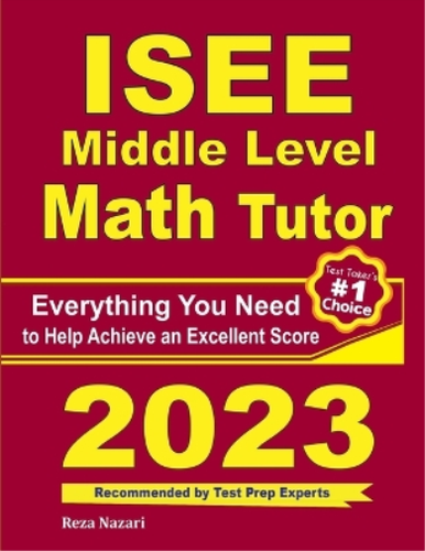Reza Nazari Ava Ross ISEE Middle Level Math Tutor (Poche) | eBay