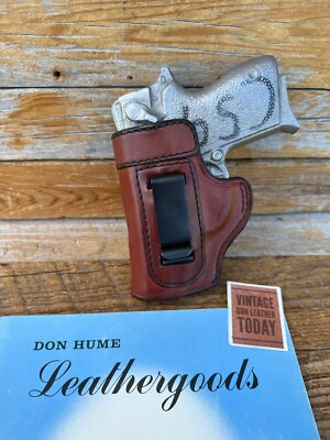 Don Hume H715 OT Brown Leather Open Top IWB Holster For S&W Chiefs ...