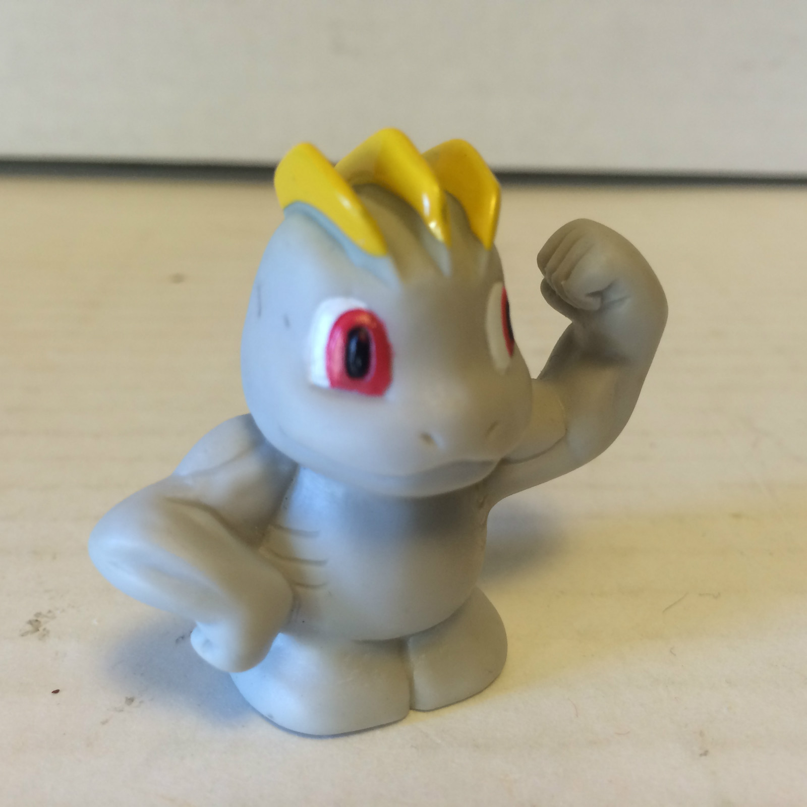 1997 Pokemon Finger Puppet Machop 1.5" Figure Catch Them All Nintendo ...