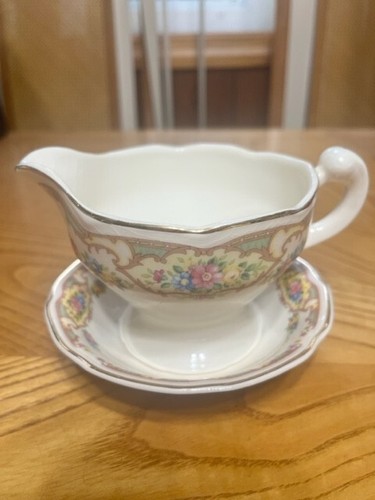 LOT OF VINTAGE CREAMER AND BOWL MOUNT CLEMENS MILDRED FLORAL PATTERN ...