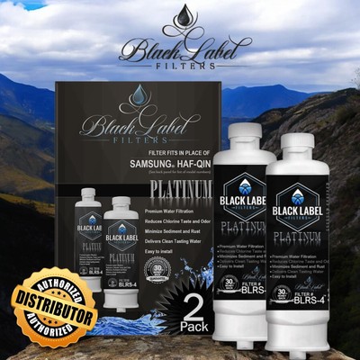 Black Label Filters® BLRS-4® 2-Pack Fits Samsung® HAF-QIN Replacement 2 ...