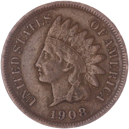 1908 S Indian Head Cent Fine Penny FN See Pics X820 | eBay