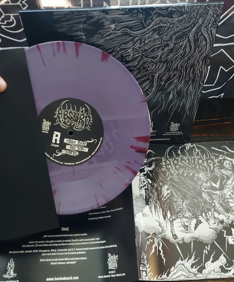 Absurd "Das Heer Aus Dem Dunkel" 10" Vinyl Splatter Violet NSBM | eBay