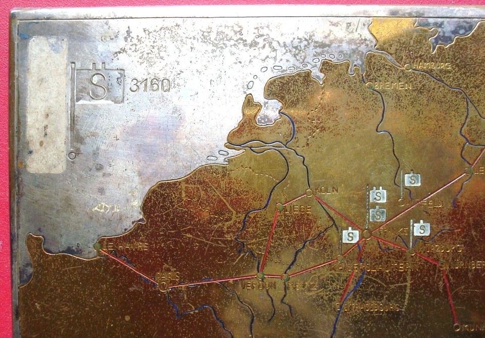 Occupied Germany Post WWII Signal Corps Cigarette Case | eBay