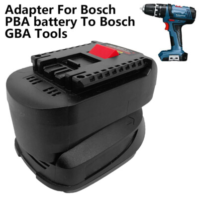 Akku Adapter Konverter für Bosch PBA 18V auf Bosch GBA Akku ...