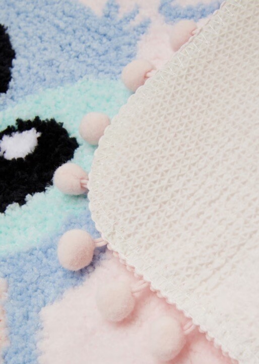 Disney Lilo & Stitch Pom Pom Floor Mat/Rug 24”x24” Ultra Soft! *Primark ...