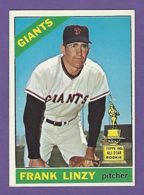 1966 Topps - #78 Frank Linzy - San Francisco Giants - ExMt | eBay