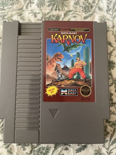 Karnov (Nintendo Entertainment System, 1988) NES Authentic Cartridge ...