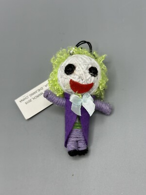 The Joker Multicolor Handmade String Doll Vintage Keychain | eBay