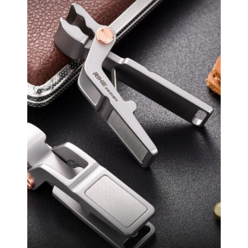 EDC Large Opening Nail Clipper Splash Proof High-end Nail Clipper Tool ...