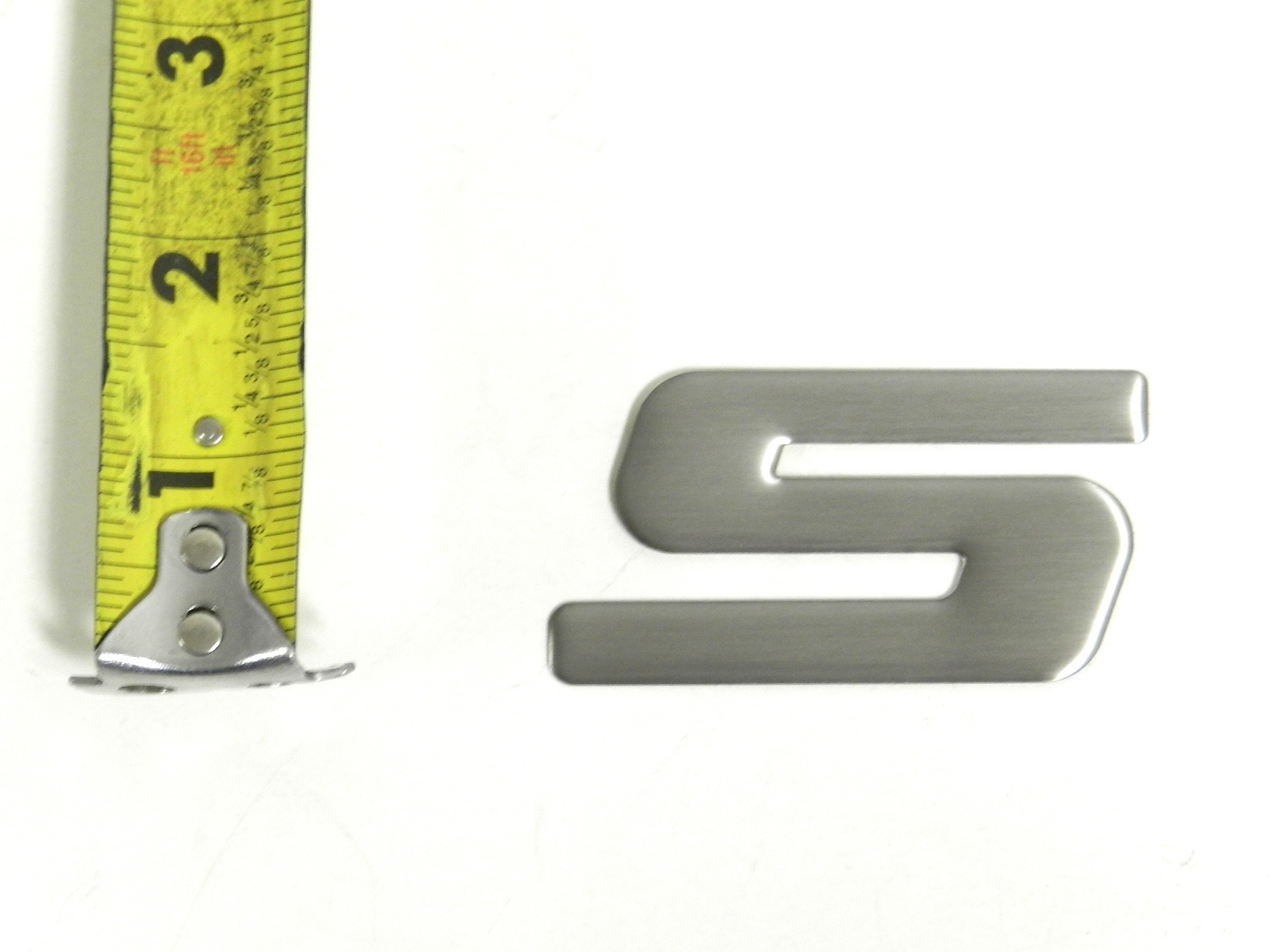 1 LARGE SILVER SS EMBLEM BADGE DECAL FOR CHEVROLET CHEVY TRAILBLAZER ...