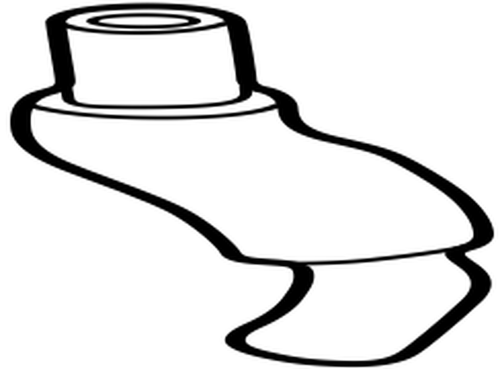 44348-50020 Toyota Hose, oil reservoir to vane pump 4434850020, New ...