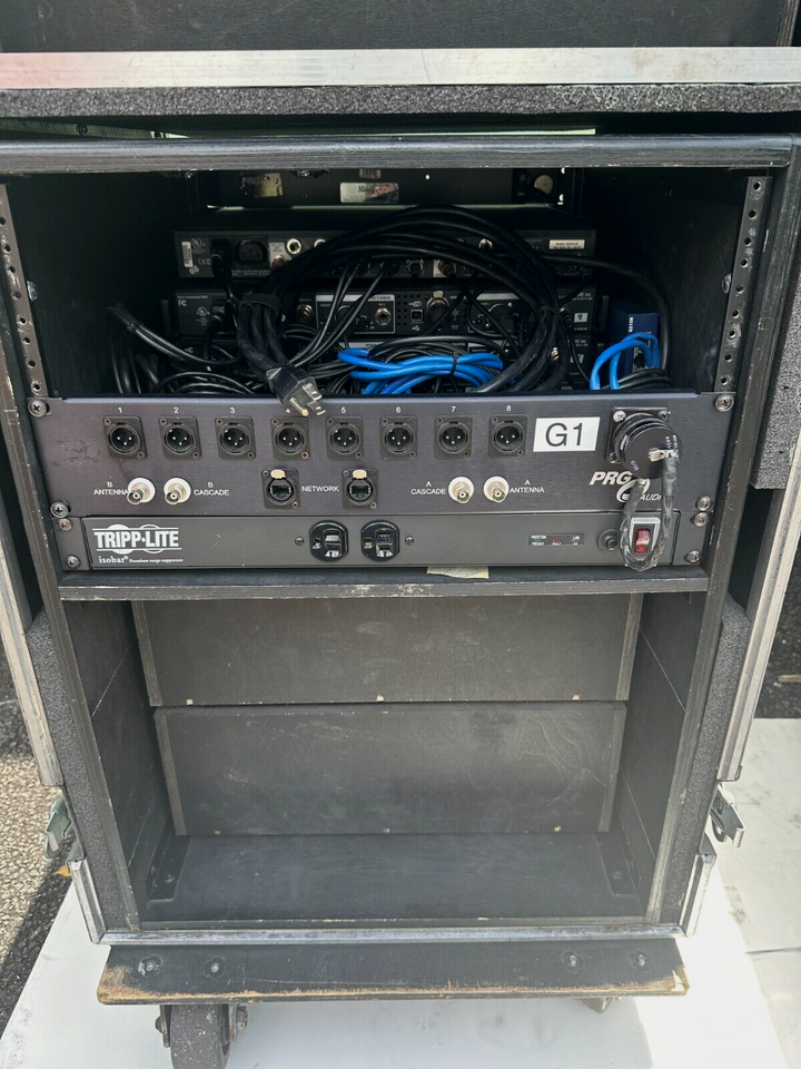 Shure UR4D+,UR1,UR2, G1 Dual Wireless Receiver Freq 470-530MHz (8 ...