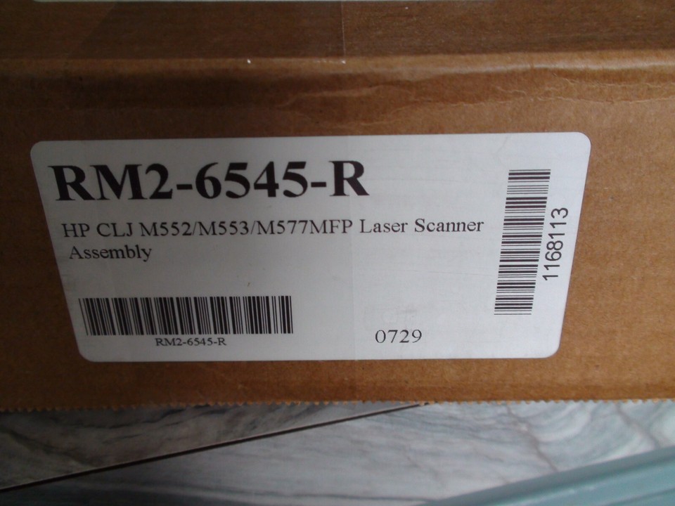 OEM HP M553/ M577/ E57540 Original Laser Scanner Assembly, RM2-6545 ...
