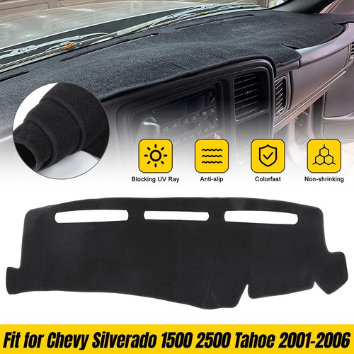 Car Dashboard Pad Dash Cover Mat for Chevy Silverado 1500 2500 Tahoe ...