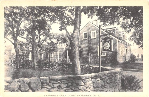 1940's? Sakonnet Golf Club Sakonnet RI post card | eBay