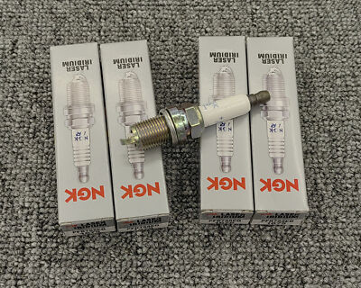 4X 06H905601A PFR7S8EG Premium Spark Plugs For VW Passat Golf Jetta ...