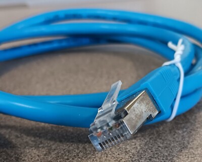 100 1.5M CAT6 Patch Cables Ethernet AWM 2835 26AWG 60°C 30V TIA/EIA-568 ...