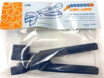 3/4" Hose Assemplby Pliers for Loc-Line® USA 1/2" System 78004 | eBay
