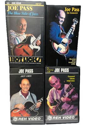 The Genius Of Joe Pass Jazz Guitar Virtuoso VHS LOT 4xVHS | eBay Australia