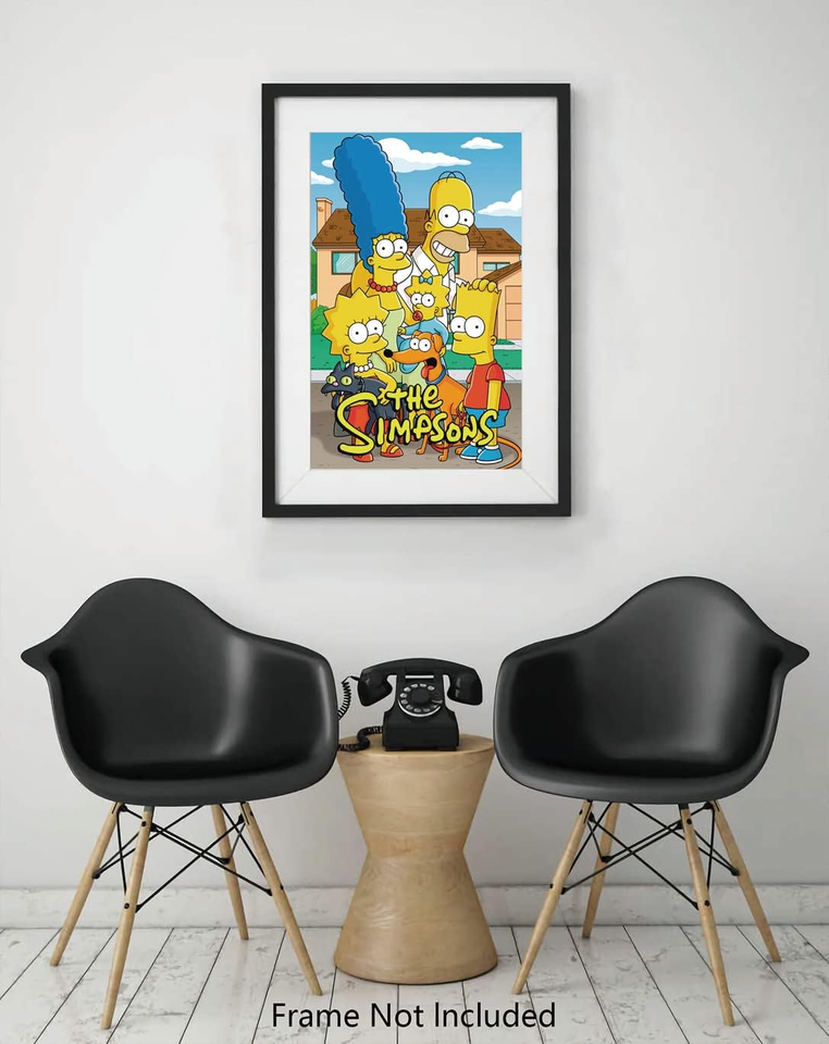 Christ-Ez Anime Cartoons the Simpsons Wall Art Print Poster Home Decor ...