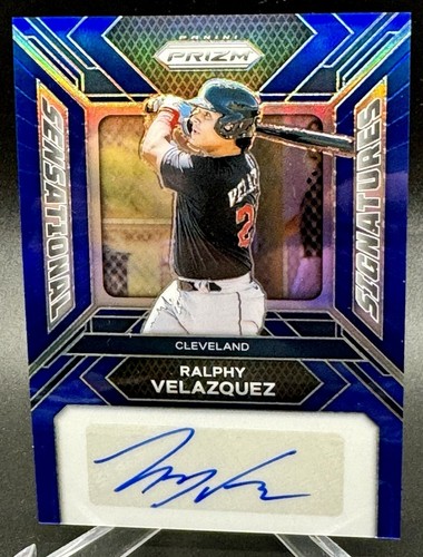 2024 Panini Prizm - Sensational Signatures Ralphy Velazquez #SS-RV Blue ...